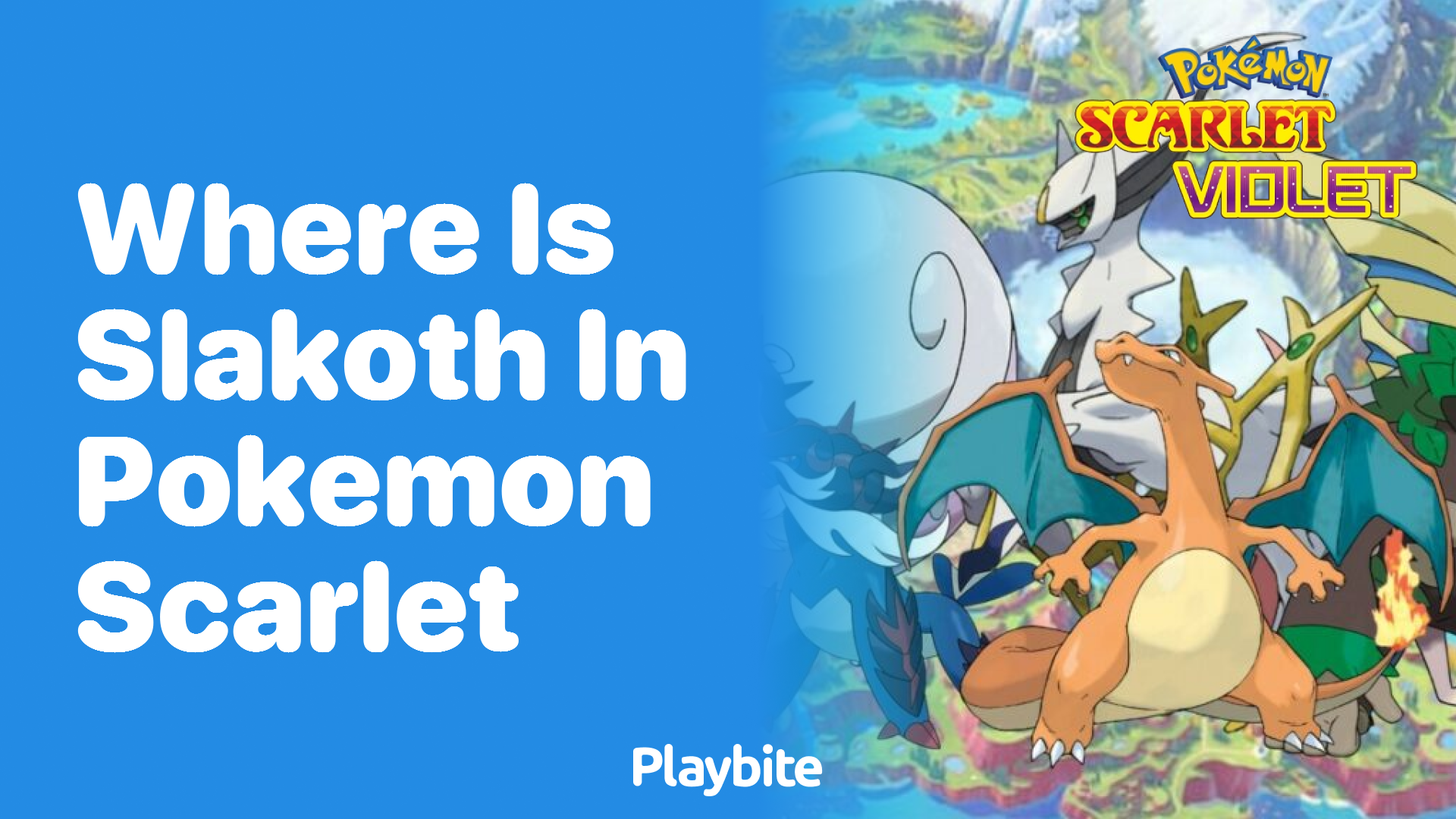 Where is Slakoth in Pokemon Scarlet? - Playbite
