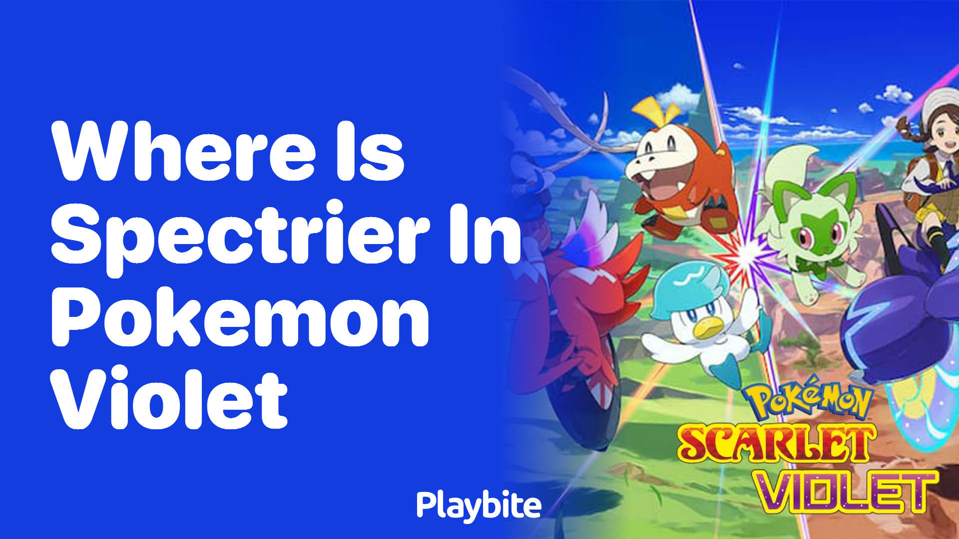 Where is Spectrier in Pokemon Violet? - Playbite