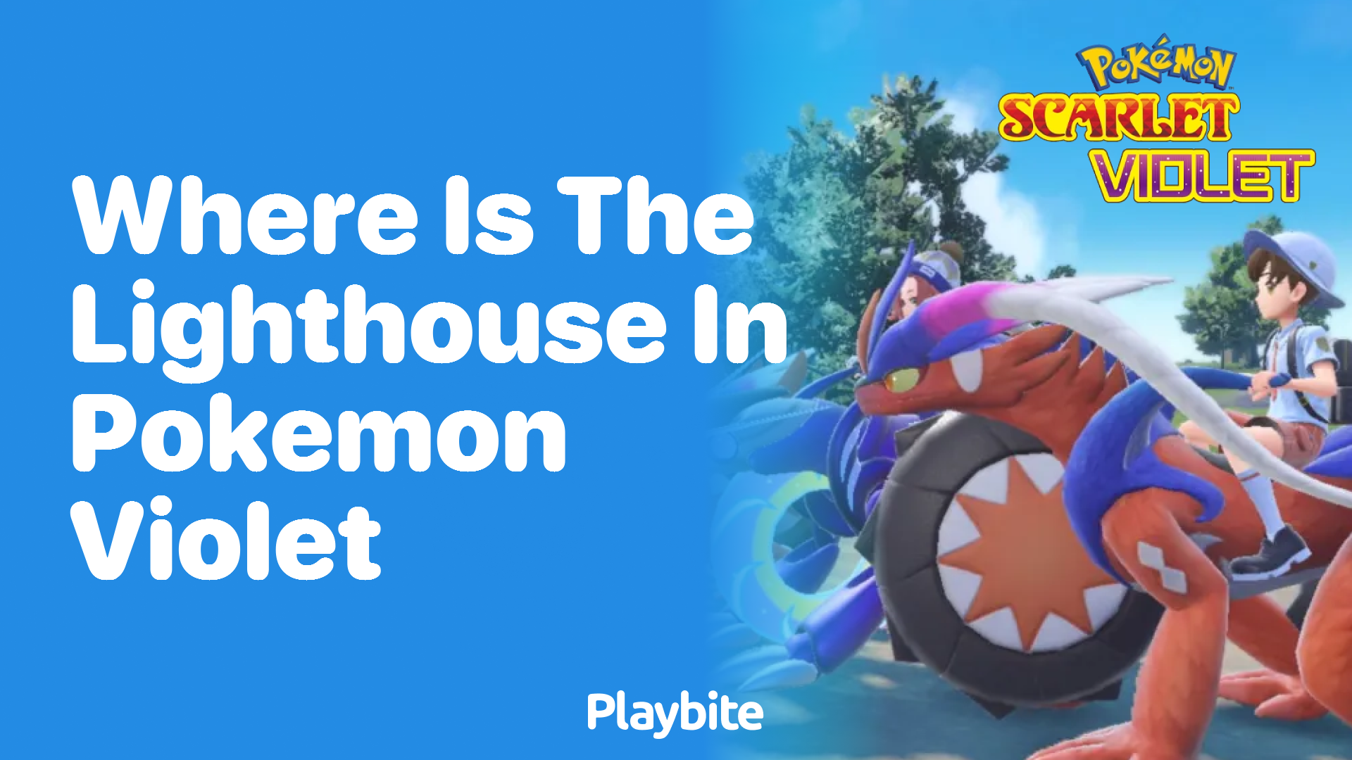 Where is the Lighthouse in Pokemon Violet? - Playbite