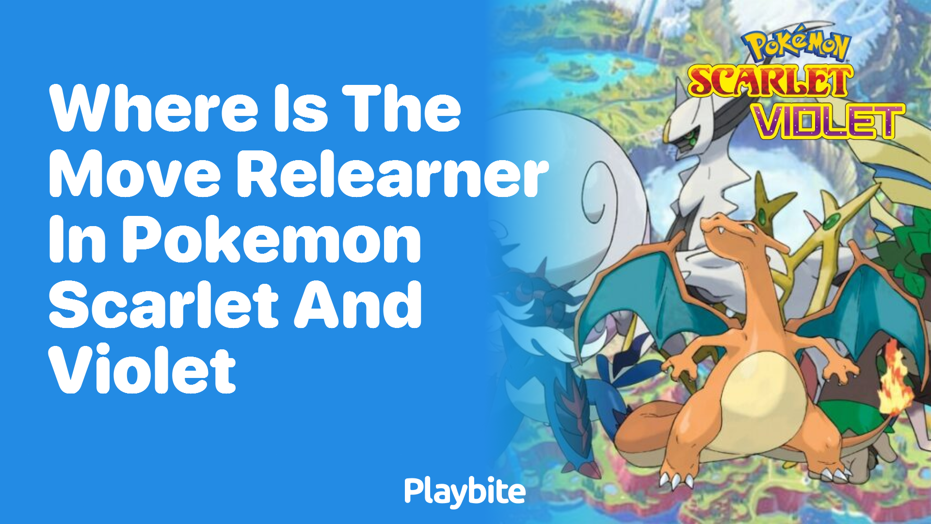 Where is the move relearner in Pokemon Scarlet and Violet? - Playbite