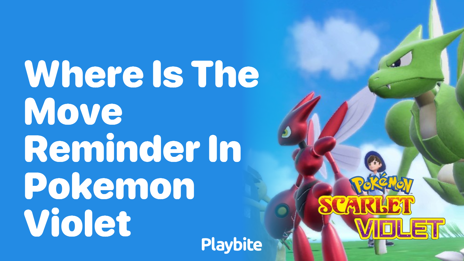 Where is the Move Reminder in Pokemon Violet? - Playbite