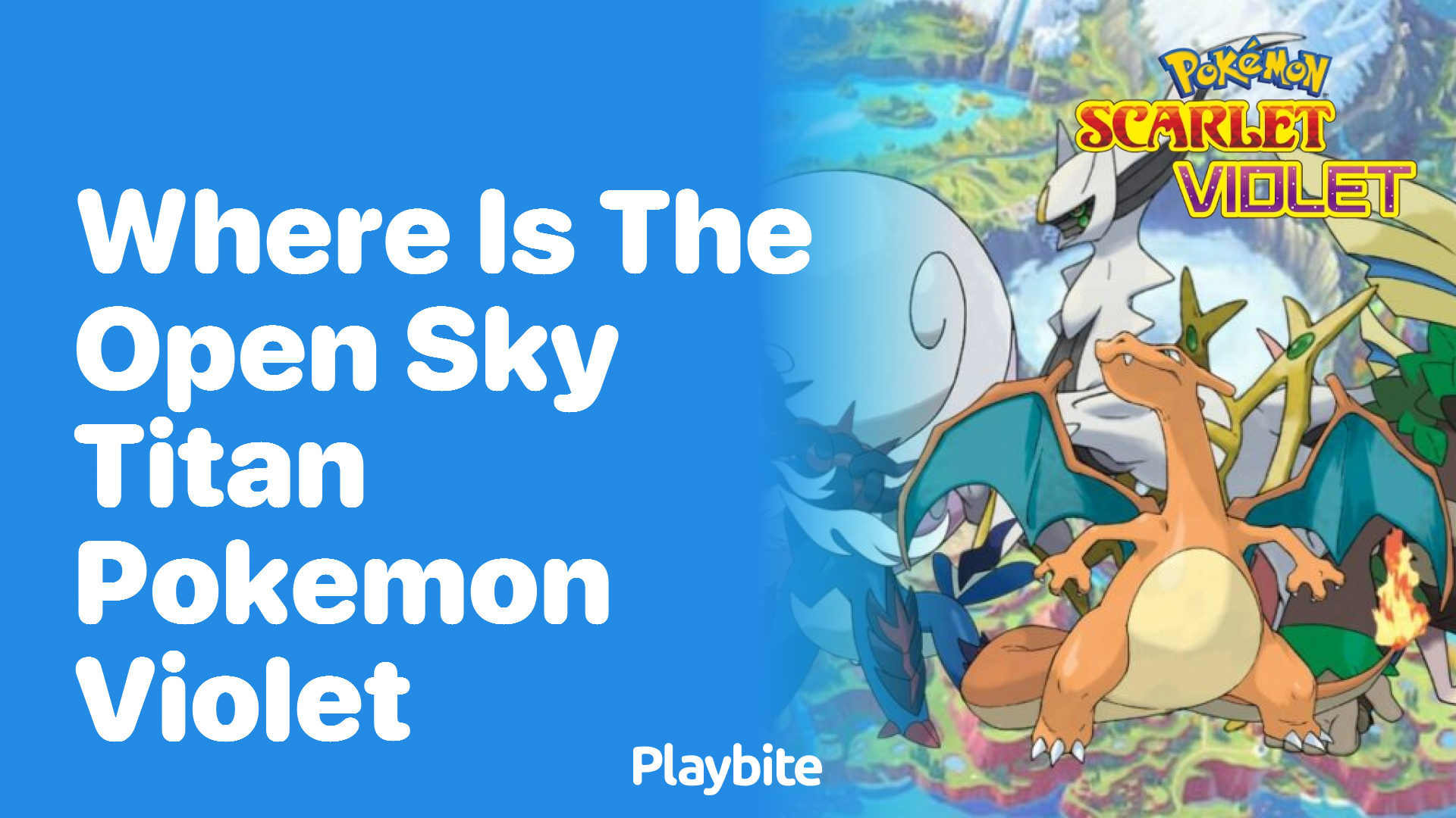 Where is the Open Sky Titan in Pokémon Violet? - Playbite
