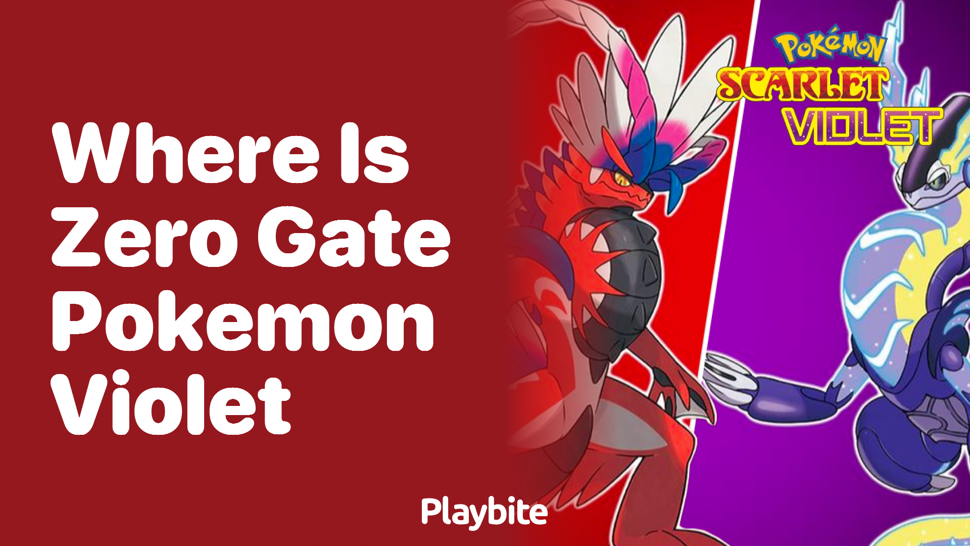 Where is Zero Gate in Pokemon Violet? - Playbite
