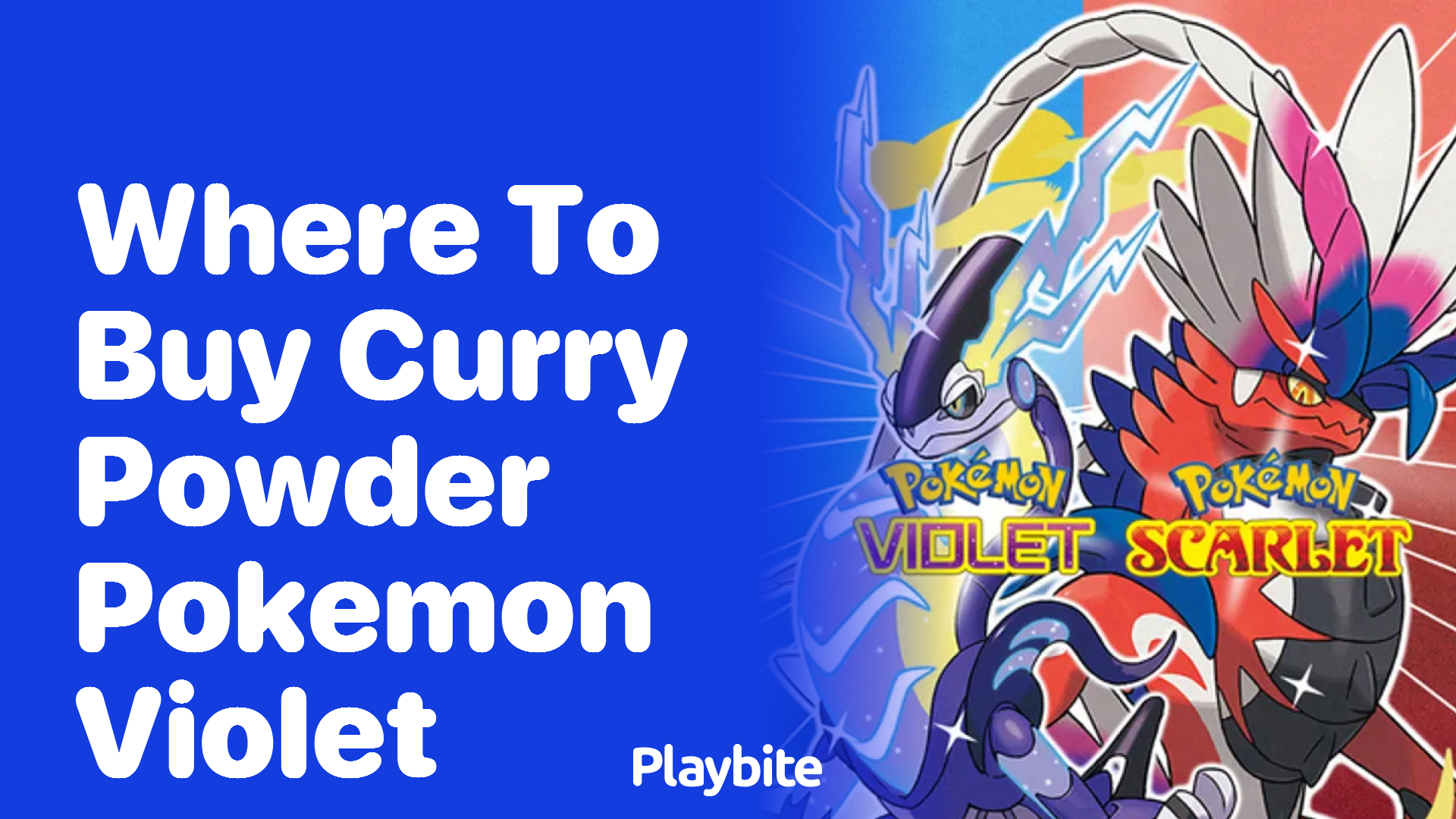 Where to Buy Curry Powder in Pokemon Violet - Playbite