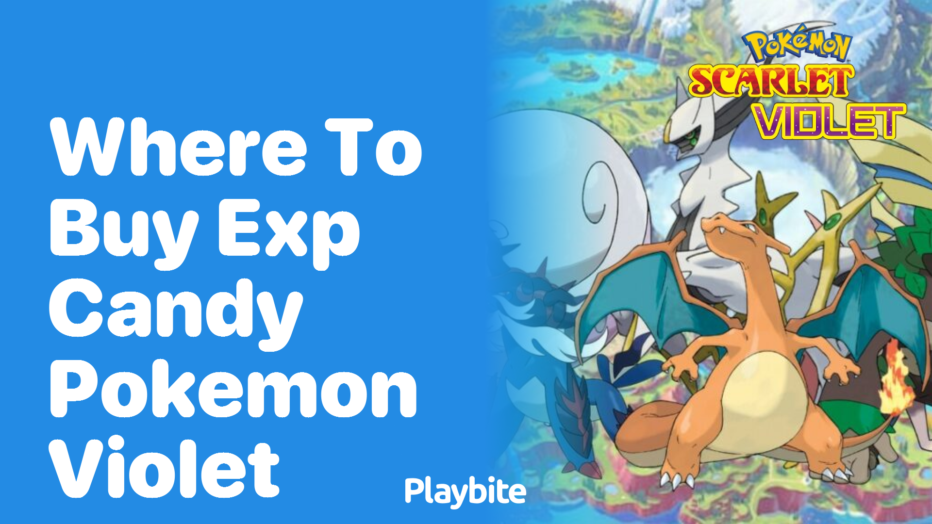 Where to Buy EXP Candy in Pokemon Violet - Playbite