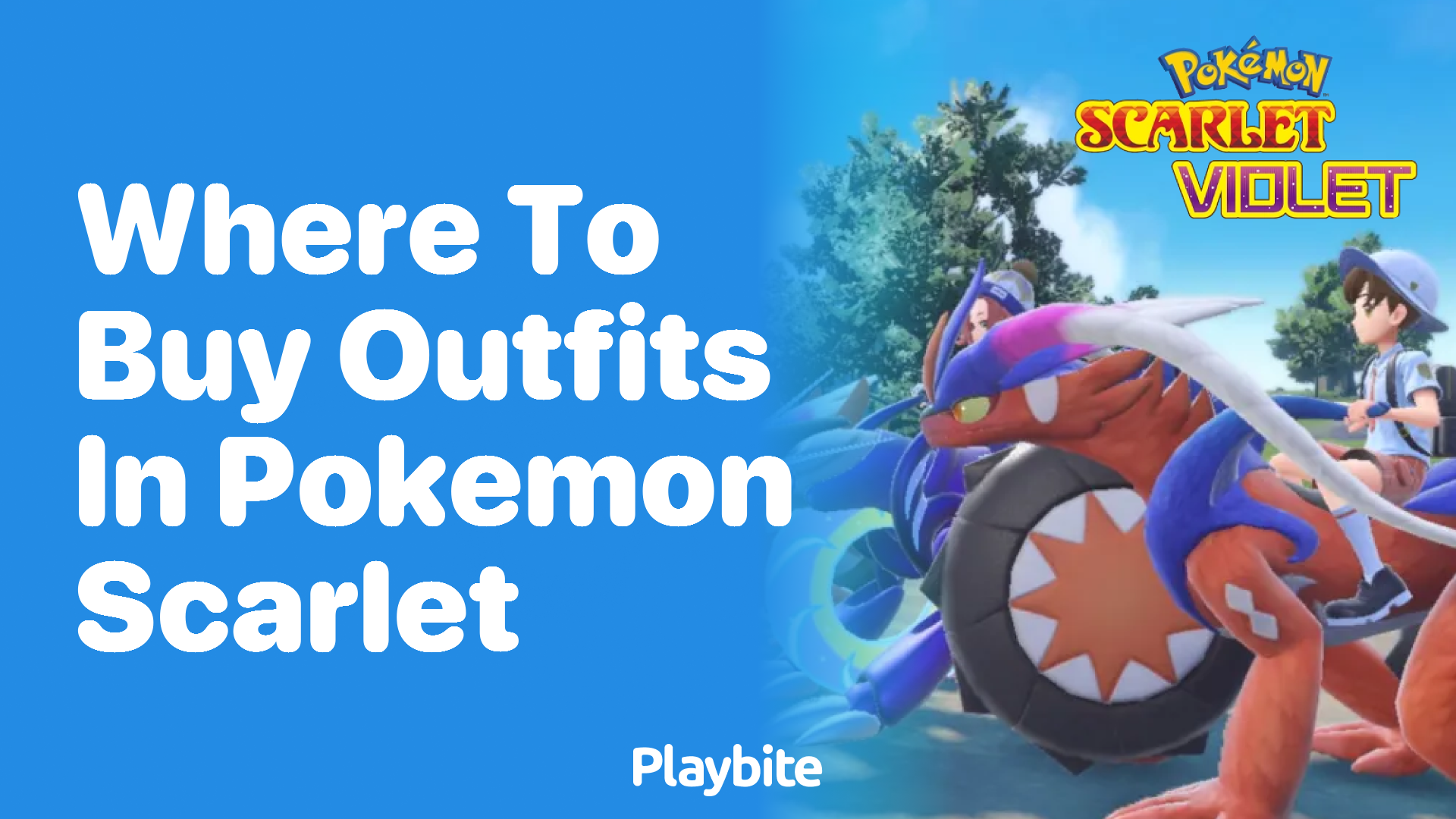 Where to Buy Outfits in Pokemon Scarlet - Playbite
