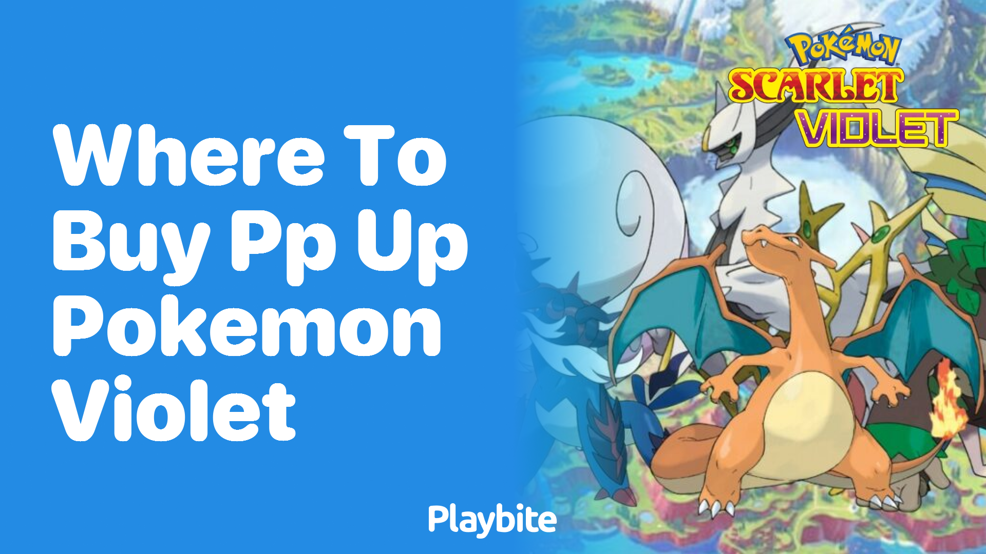 Where to Buy PP Up in Pokemon Violet - Playbite