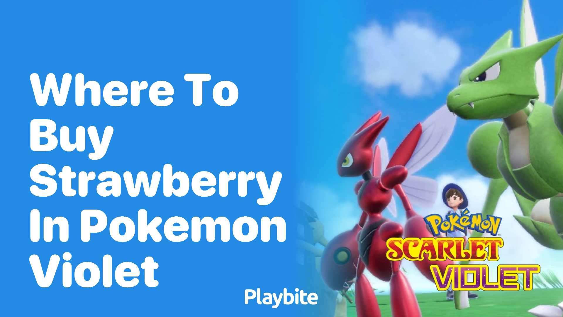 Where to Buy Strawberry in Pokemon Violet - Playbite