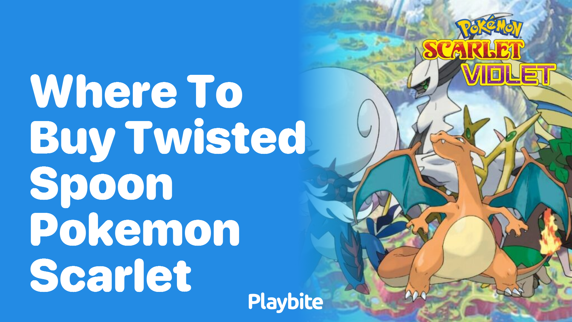 Where to Buy Twisted Spoon in Pokemon Scarlet - Playbite