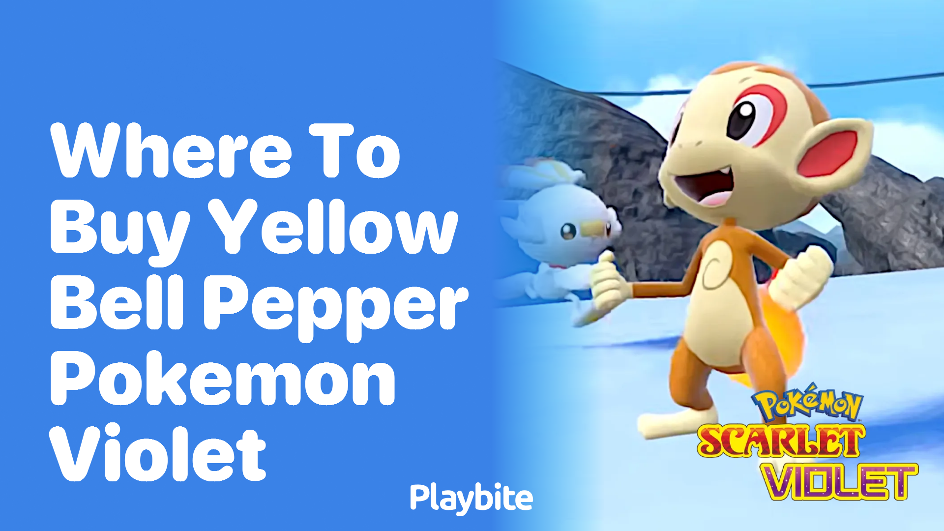 Where to buy Yellow Bell Pepper in Pokémon Violet - Playbite