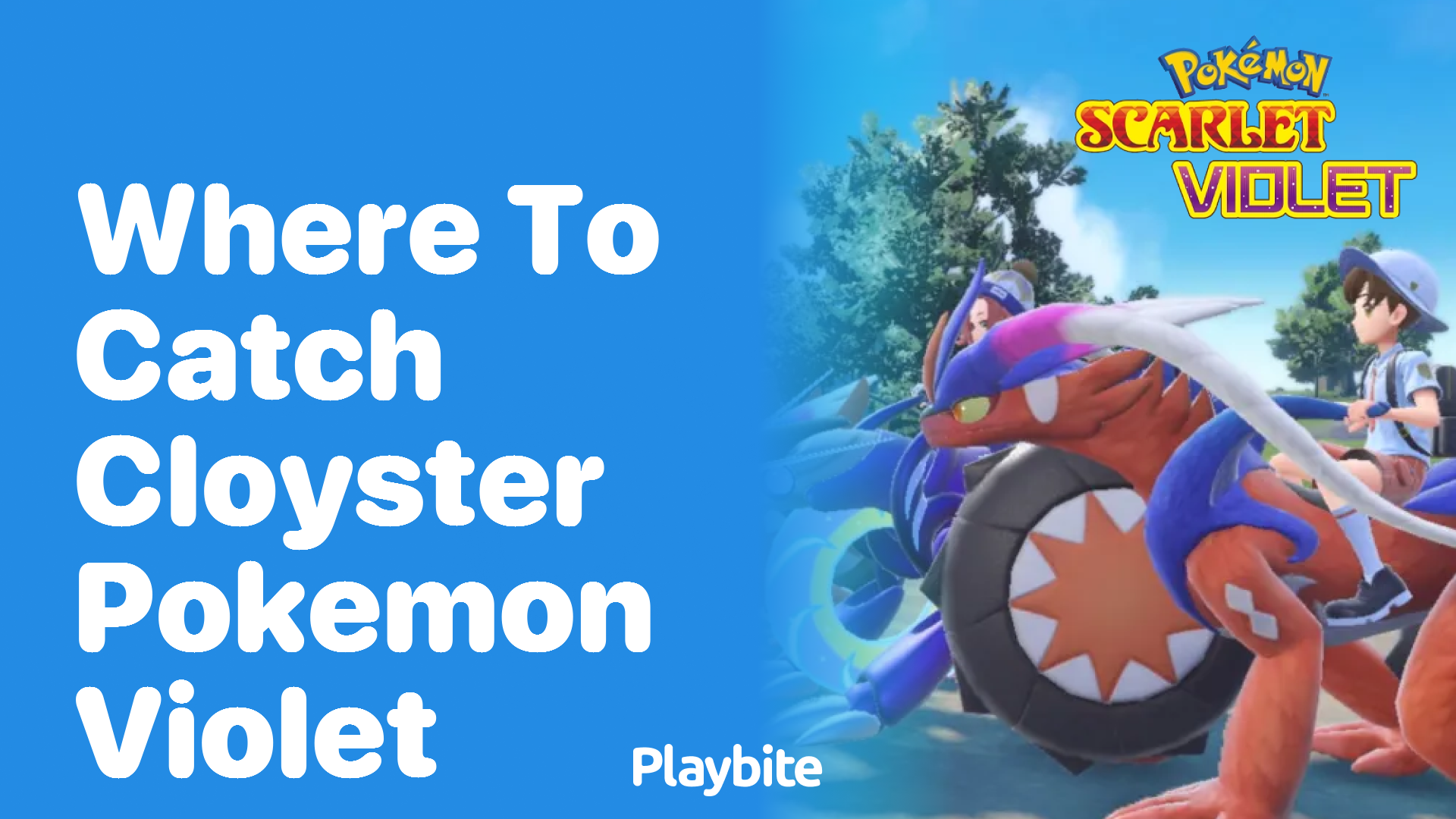 Where to Catch Cloyster in Pokemon Violet - Playbite
