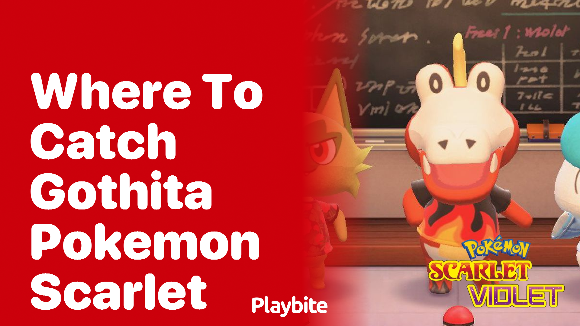 Where to Catch Gothita in Pokémon Scarlet - Playbite