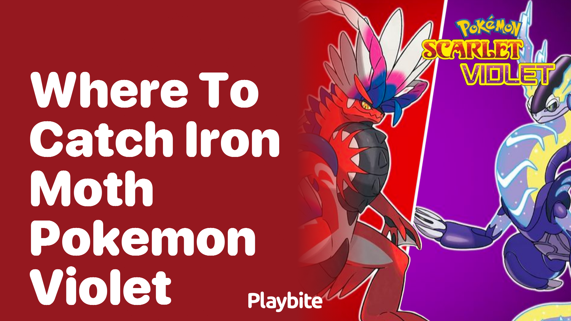 Where to Catch Iron Moth in Pokémon Violet - Playbite