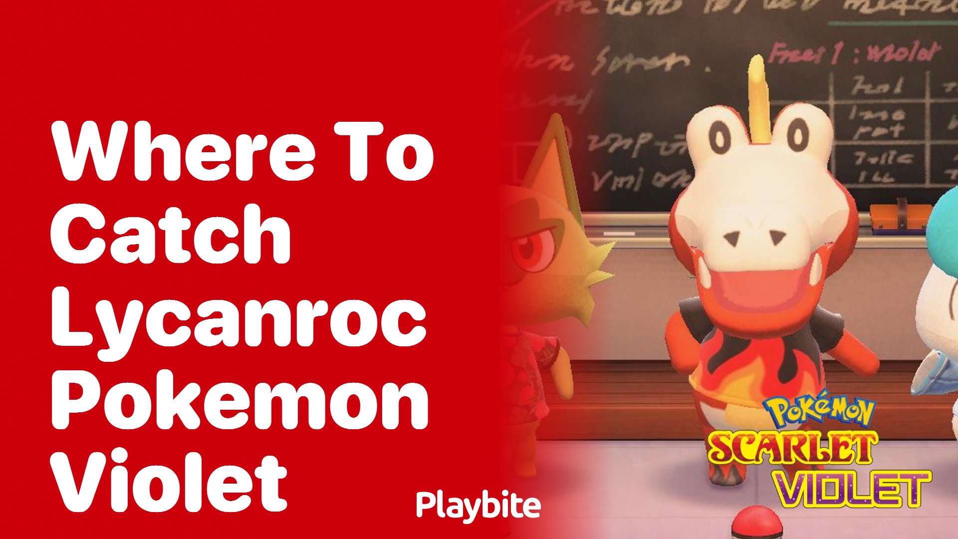 Where to Catch Lycanroc in Pokemon Violet - Playbite