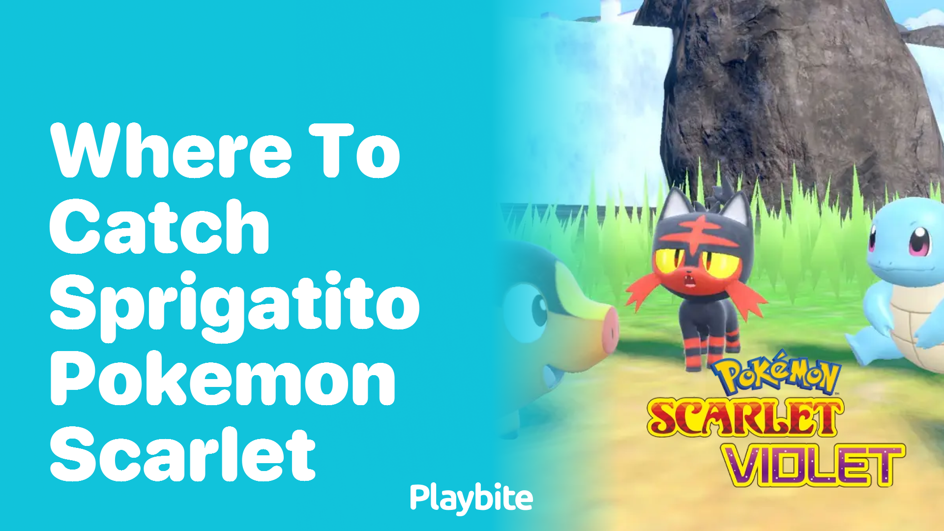 Where to Catch Sprigatito in Pokemon Scarlet - Playbite