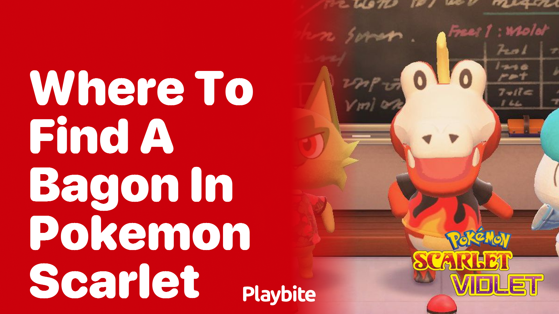 Where to Find a Bagon in Pokemon Scarlet - Playbite