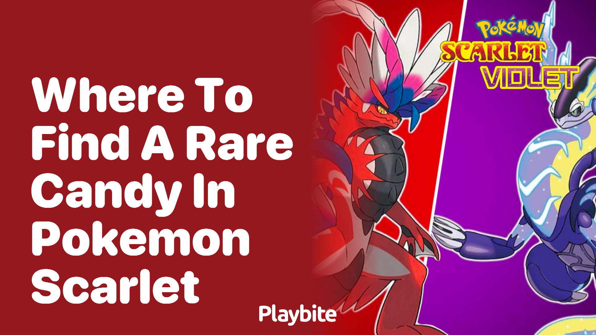 Where to Find a Rare Candy in Pokémon Scarlet - Playbite