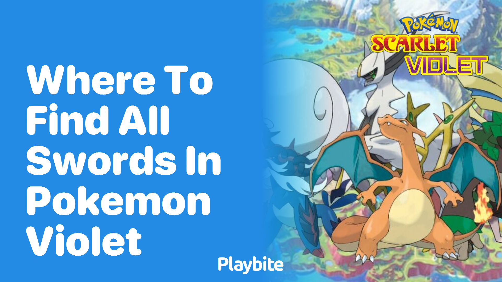 Where to Find All Swords in Pokemon Violet - Playbite