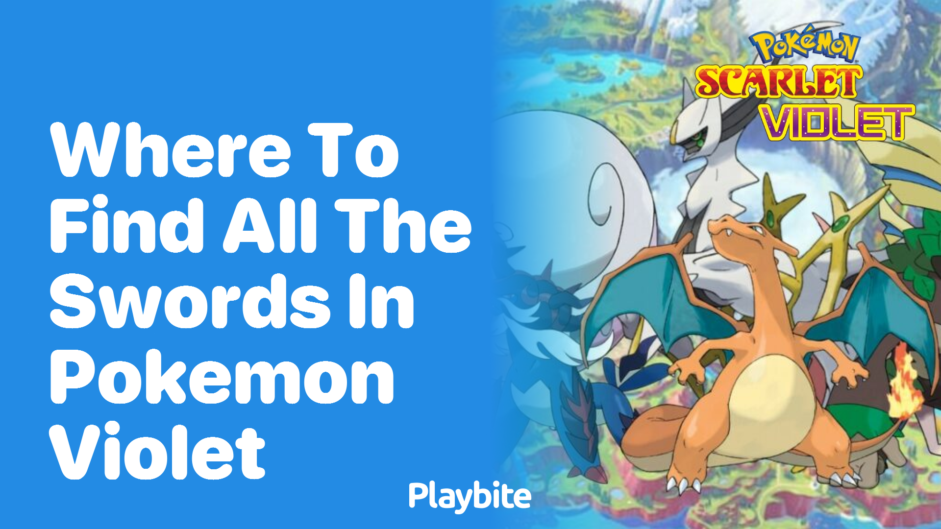 Where to Find All the Swords in Pokemon Violet - Playbite