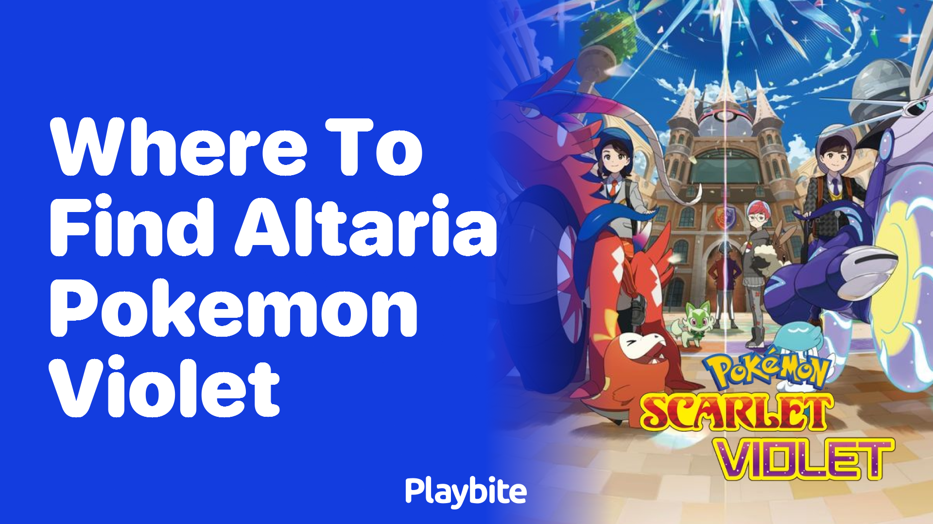 Where to Find Altaria in Pokemon Violet - Playbite