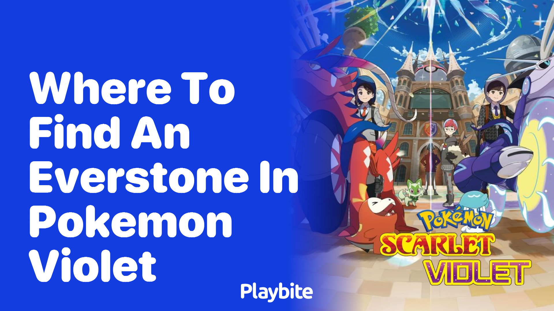 Where to Find an Everstone in Pokemon Violet - Playbite