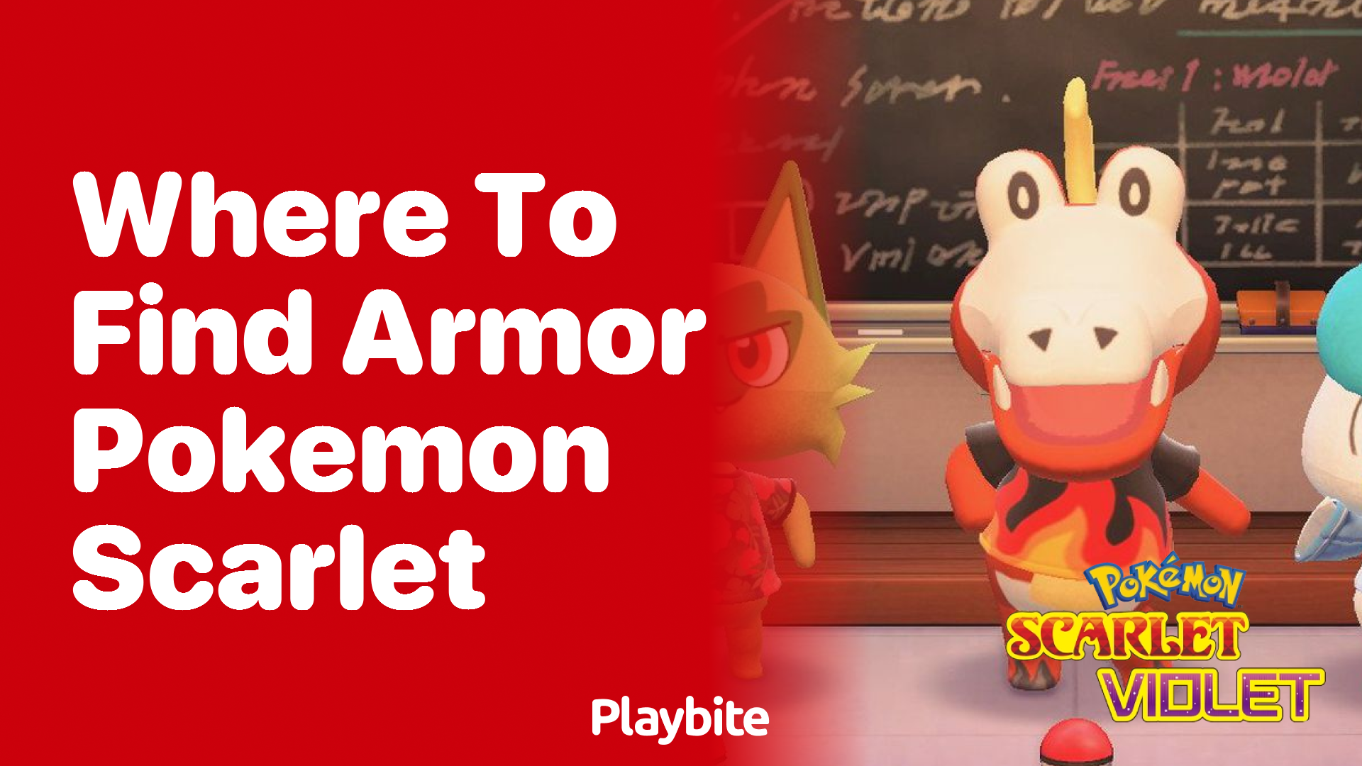 Where to Find Armor in Pokemon Scarlet - Playbite
