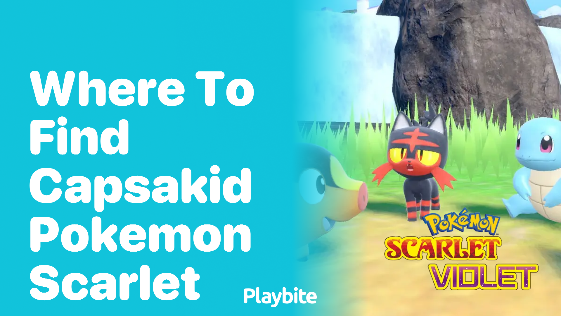 Where to find Capsakid in Pokemon Scarlet - Playbite