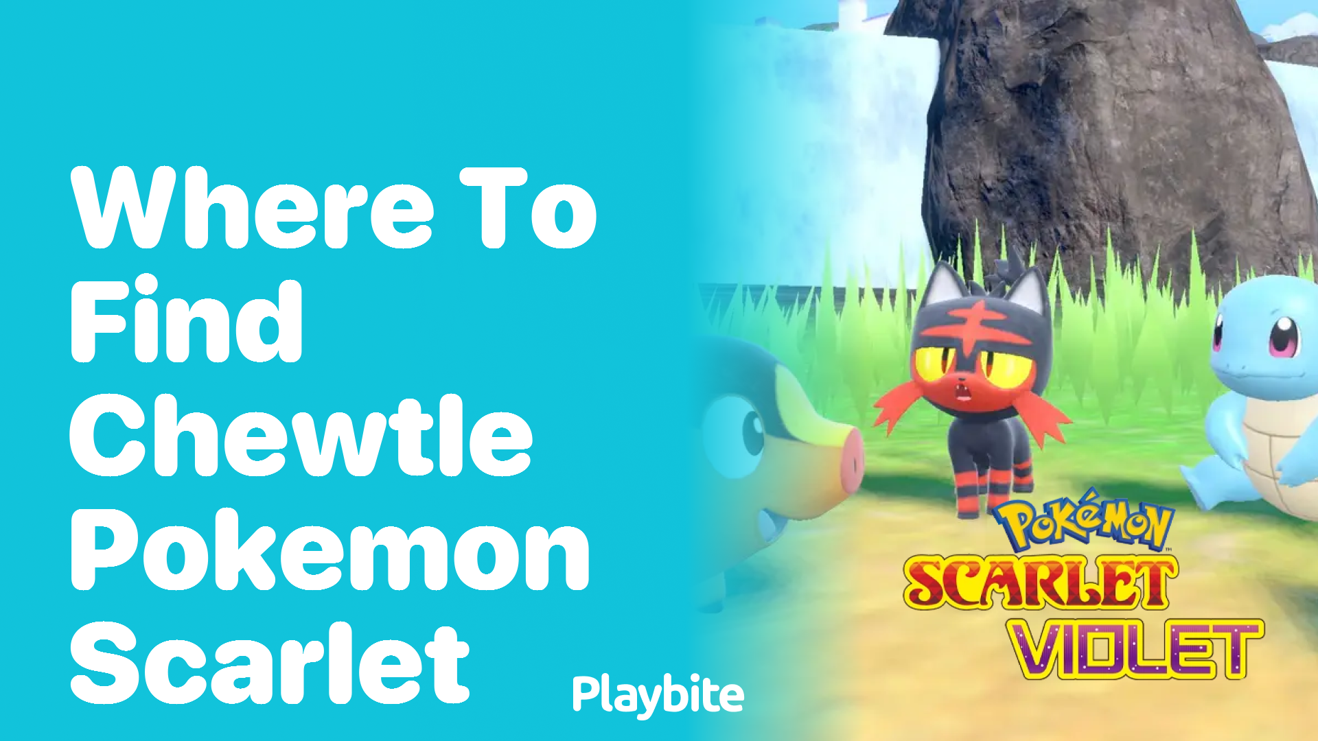 Where to Find Chewtle in Pokemon Scarlet - Playbite