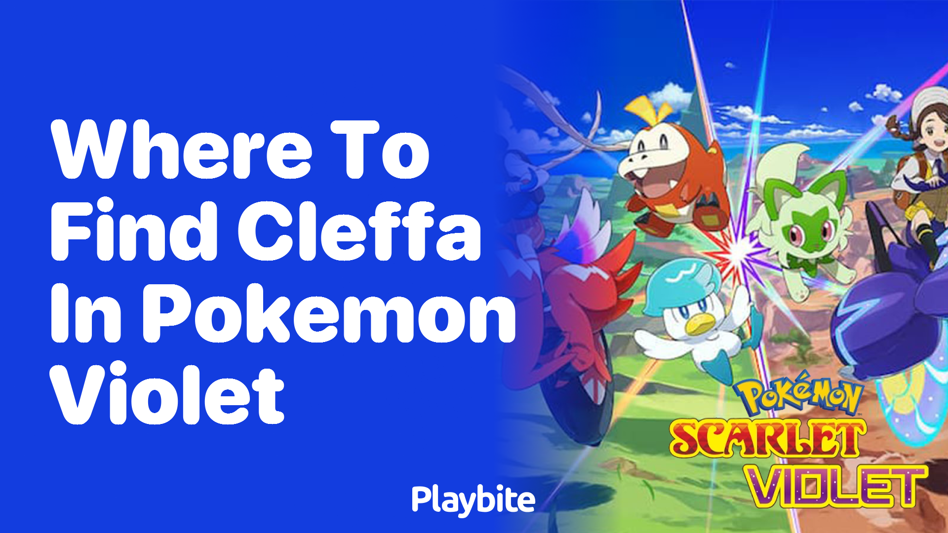 Where to Find Cleffa in Pokemon Violet - Playbite
