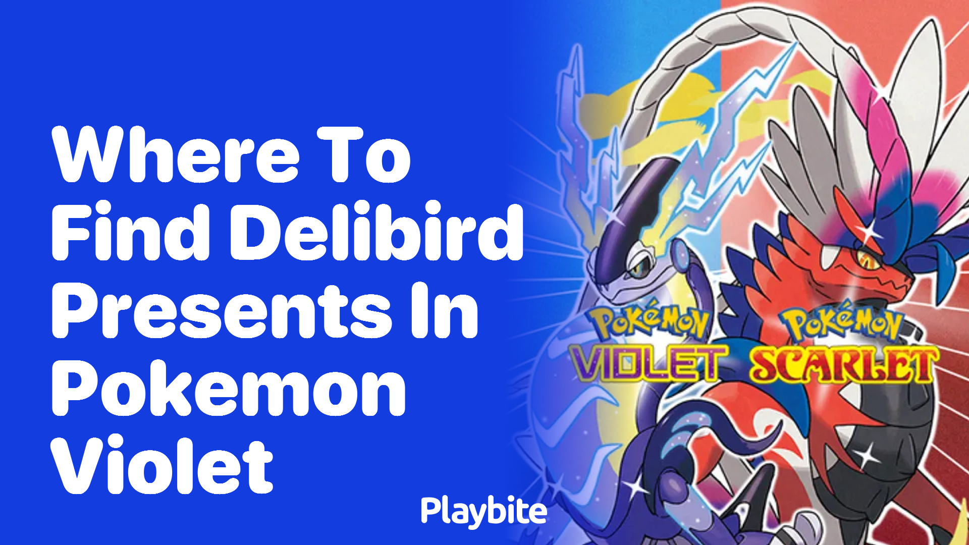 Where to Find Delibird Presents in Pokemon Violet - Playbite