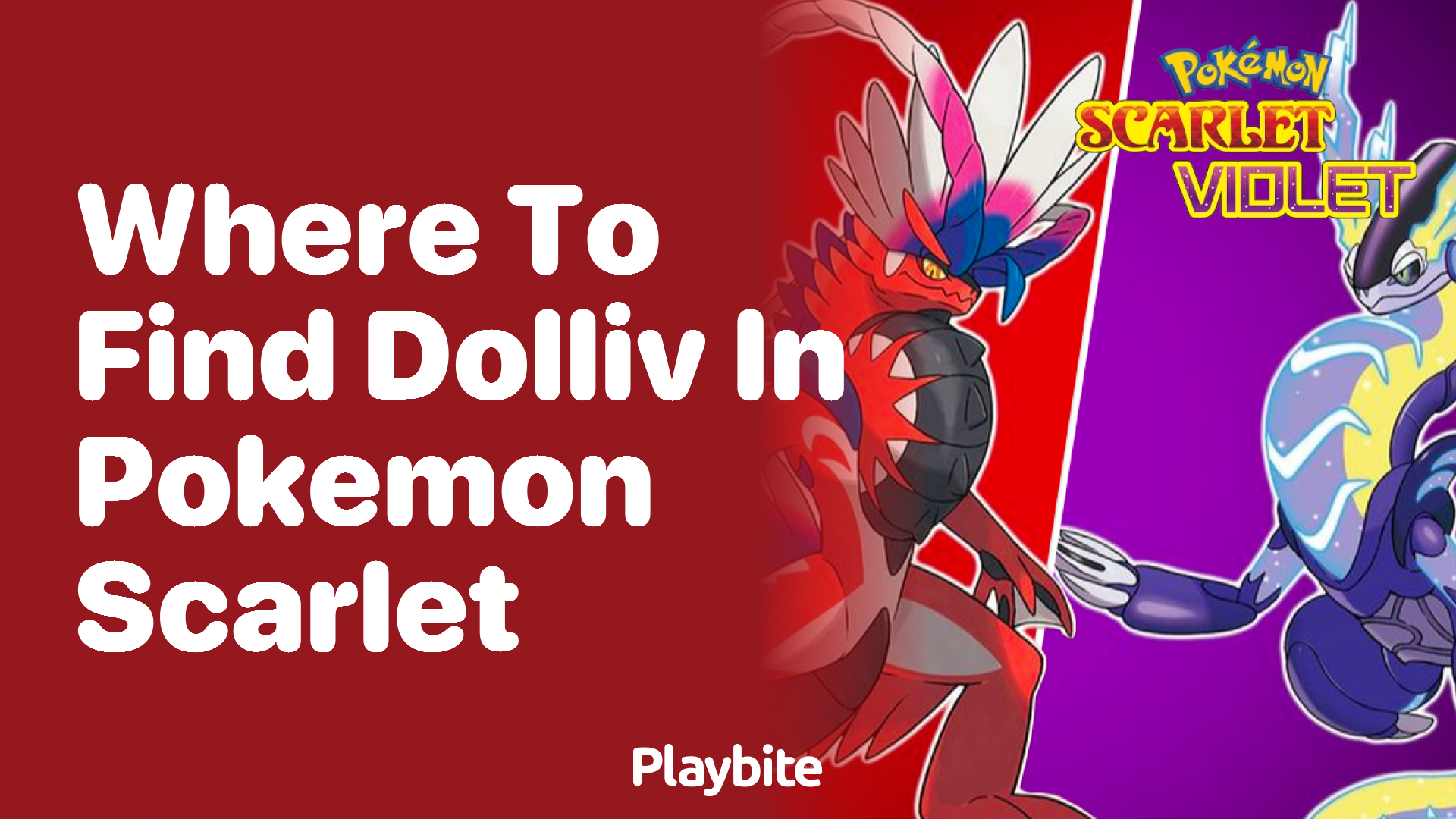 Where to Find Dolliv in Pokemon Scarlet - Playbite