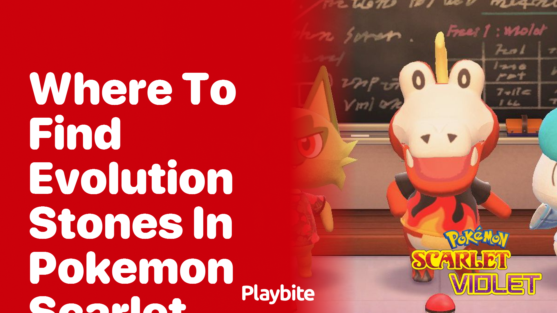 Where to Find Evolution Stones in Pokemon Scarlet - Playbite