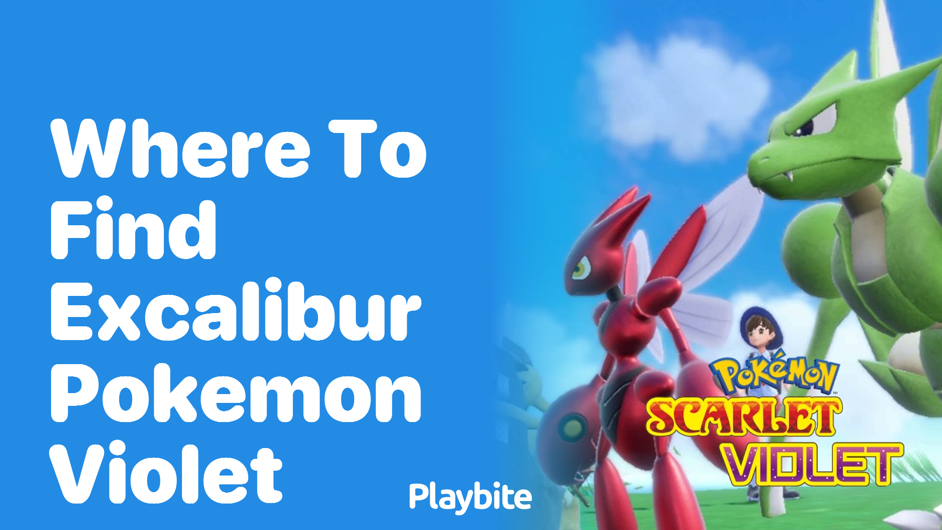 Where to find Excalibur in Pokémon Violet - Playbite