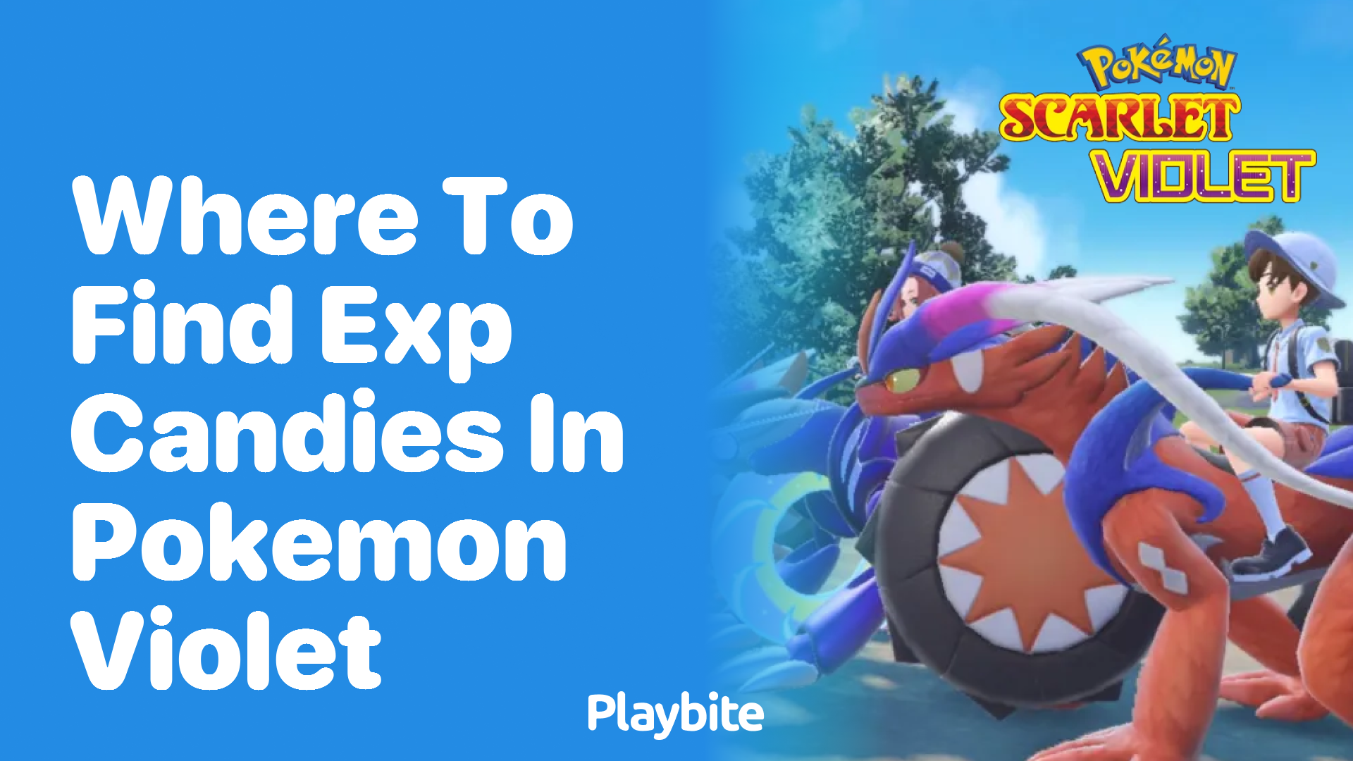 Where to Find EXP Candies in Pokemon Violet - Playbite