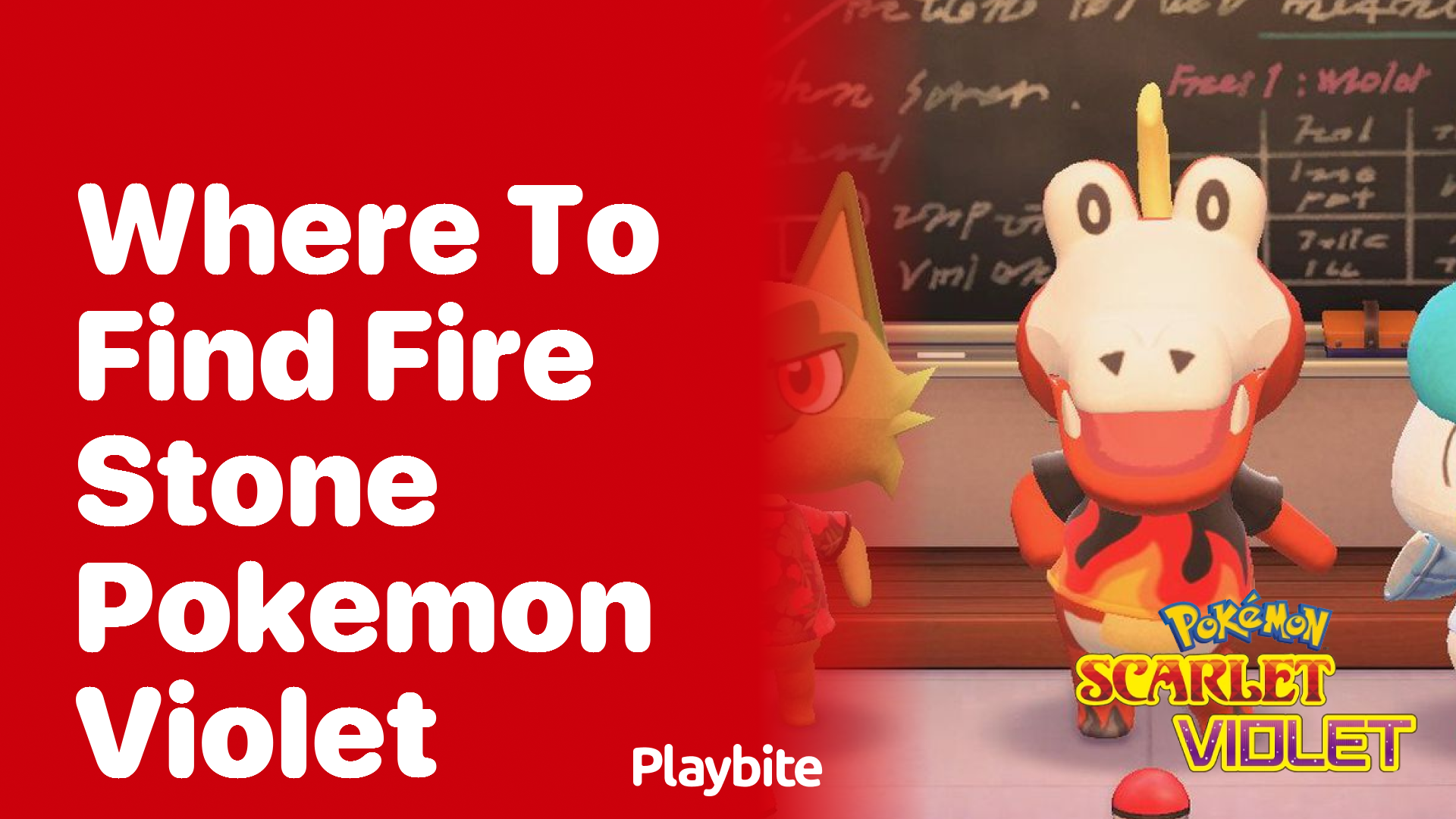 Where to Find Fire Stone in Pokemon Violet - Playbite