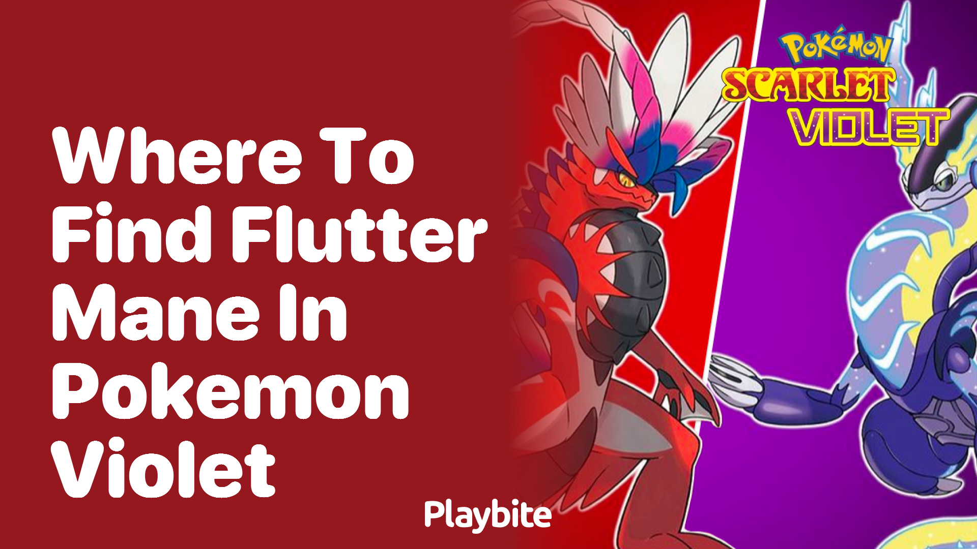 Where to Find Flutter Mane in Pokemon Violet - Playbite