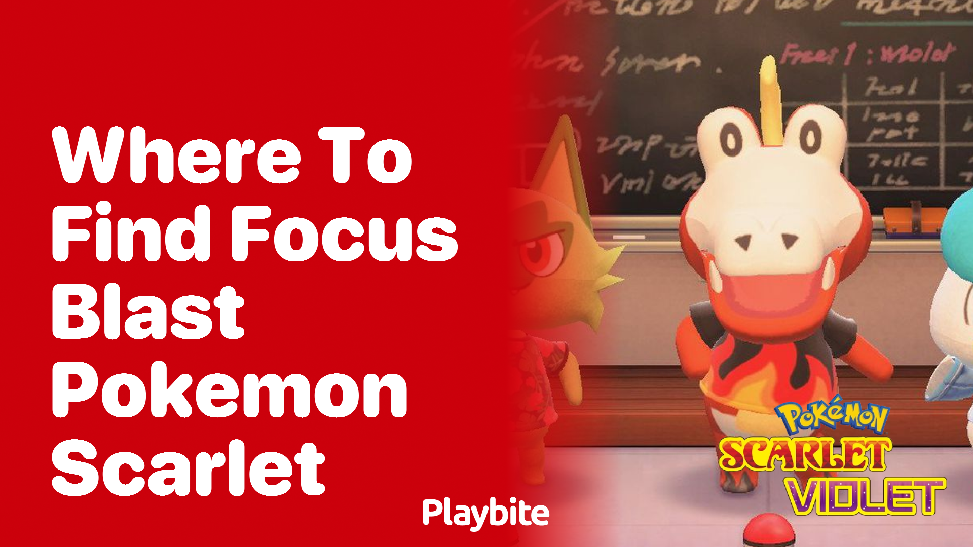 Where to Find Focus Blast in Pokémon Scarlet - Playbite