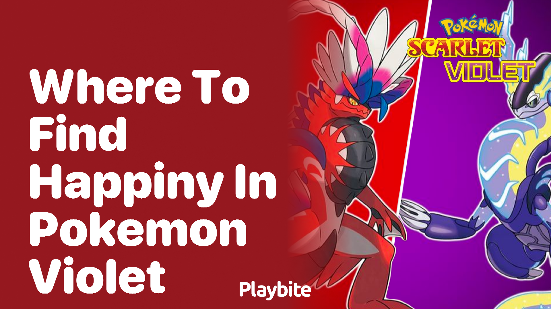 Where to Find Happiny in Pokemon Violet - Playbite