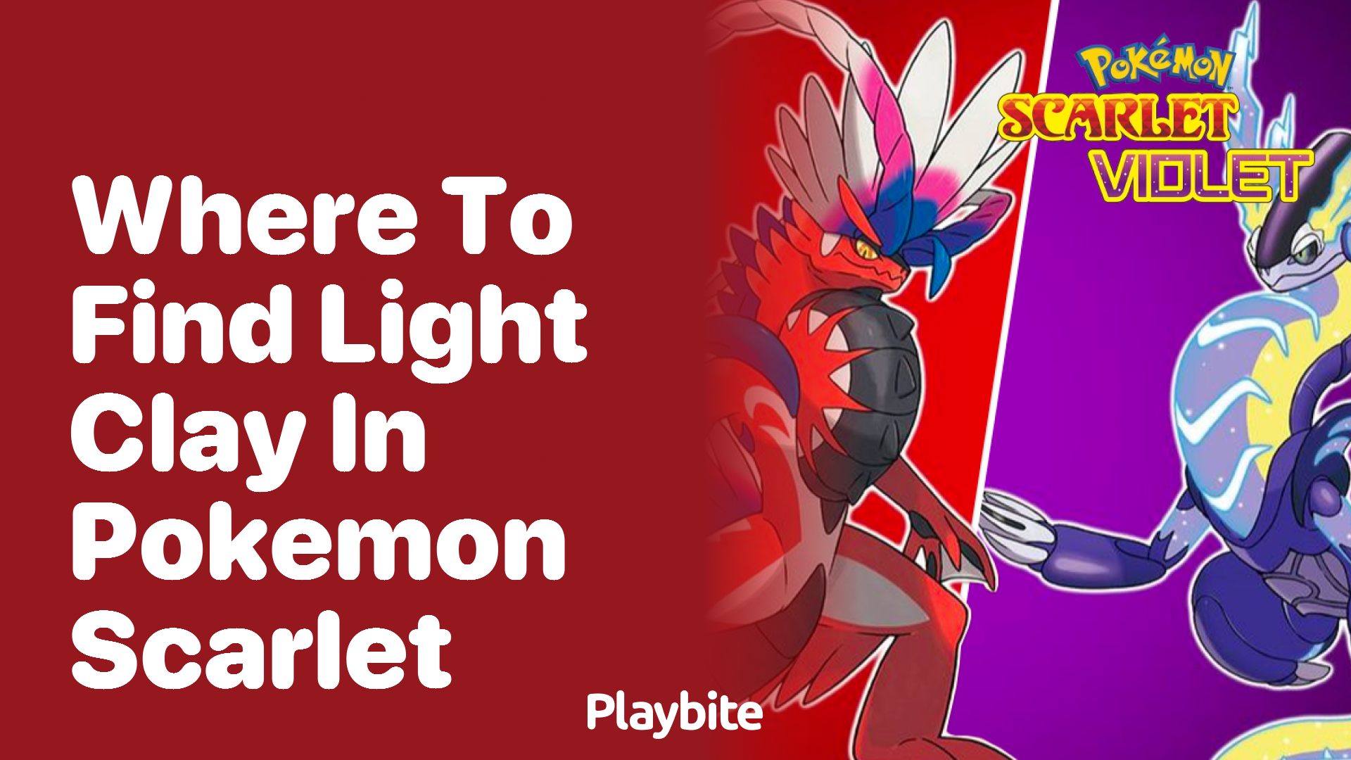 Where to find Light Clay in Pokemon Scarlet - Playbite
