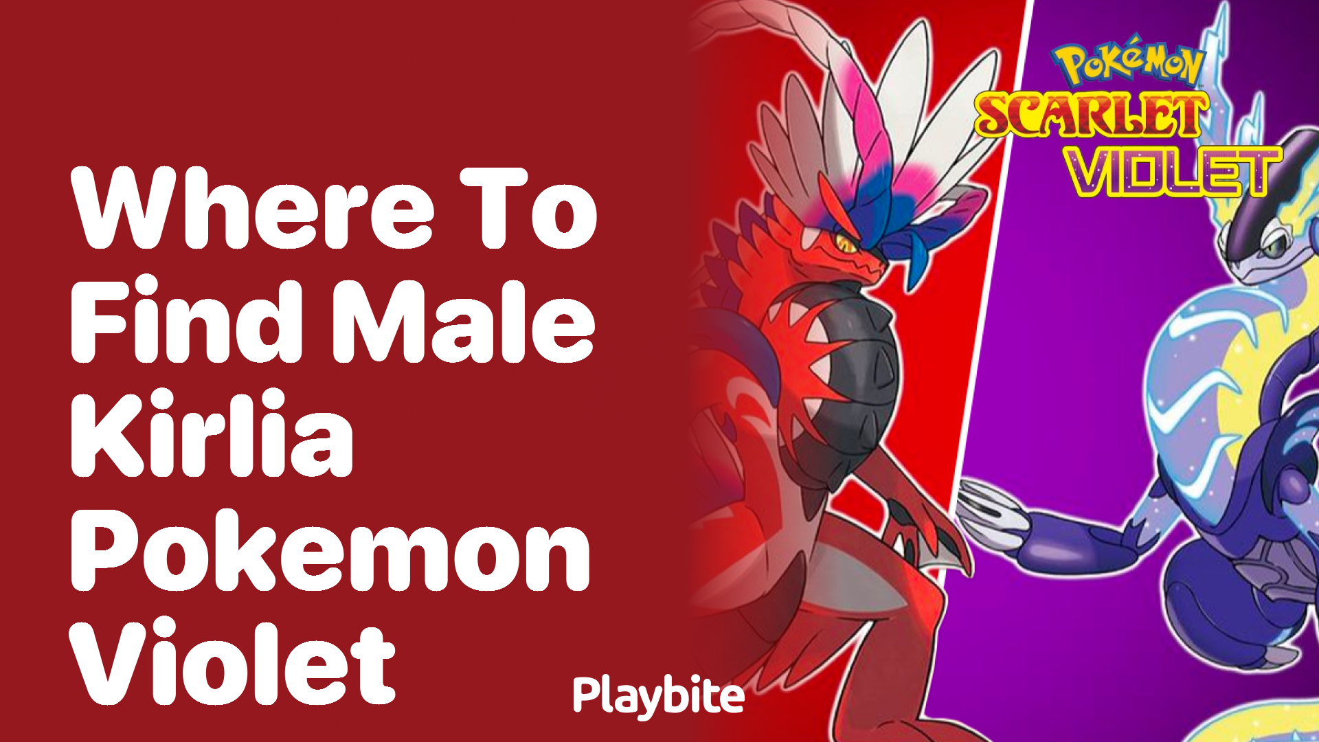 Where to find male Kirlia in Pokemon Violet - Playbite