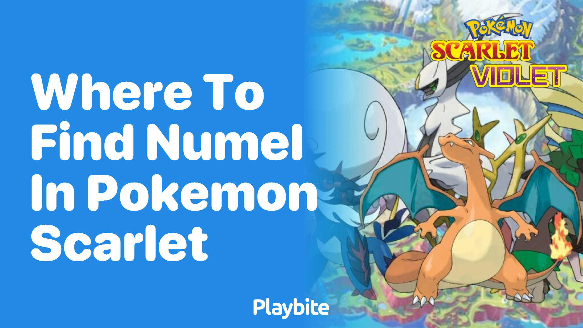 Where to Find Numel in Pokemon Scarlet - Playbite