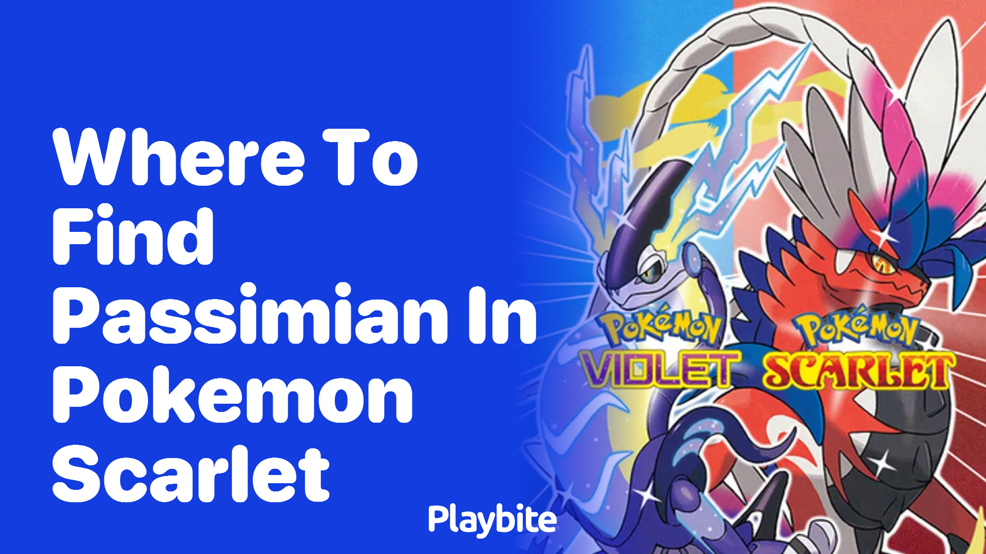 Where to Find Passimian in Pokemon Scarlet - Playbite