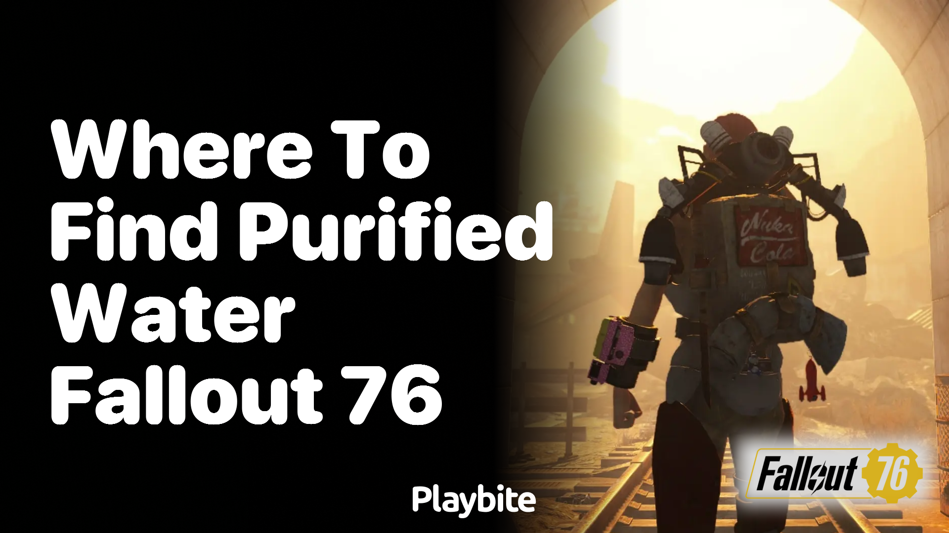 Where to Find Purified Water in Fallout 76 - Playbite