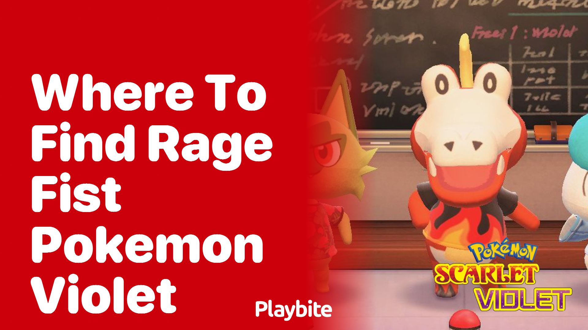 Where to Find Rage Fist in Pokémon Violet - Playbite