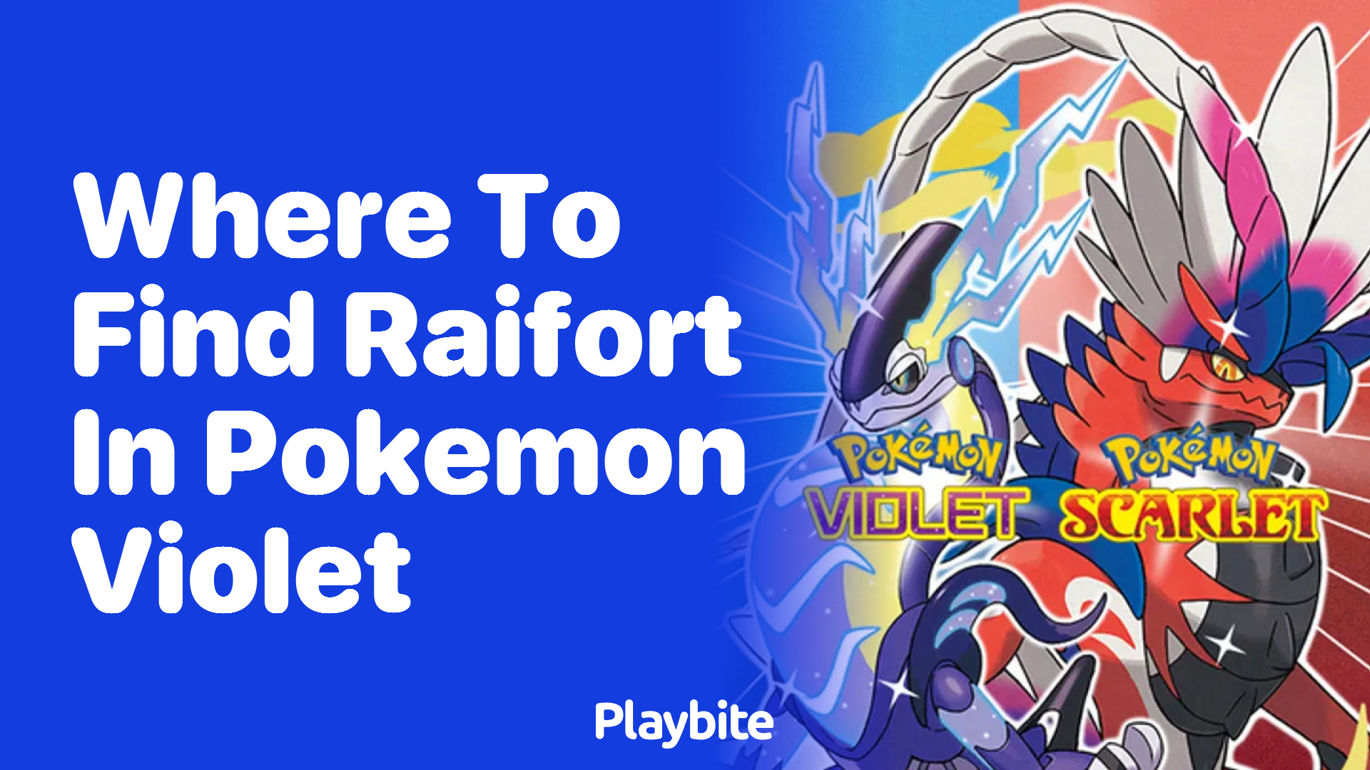 Where to Find Raifort in Pokemon Violet - Playbite