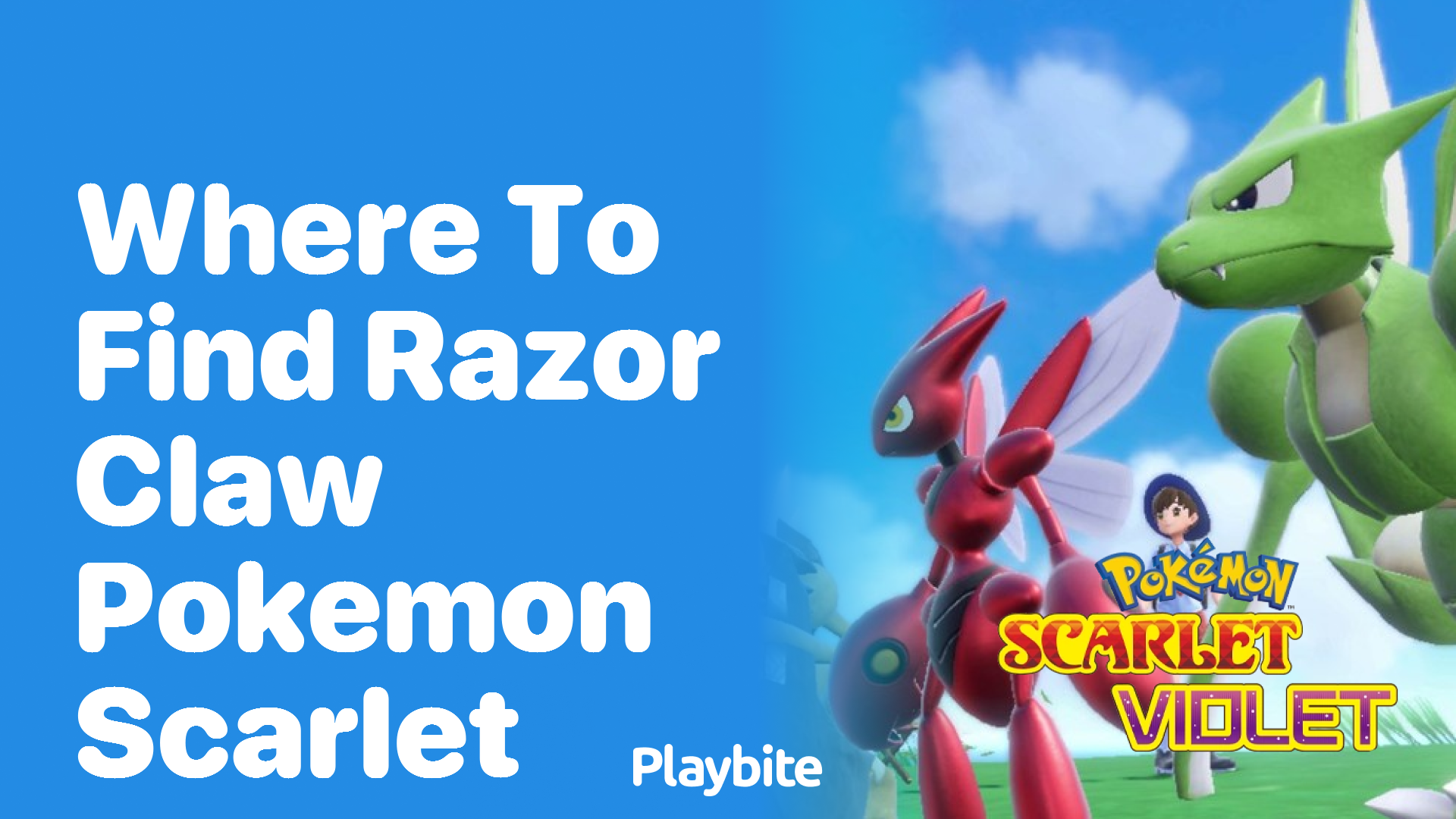 Where to Find Razor Claw in Pokemon Scarlet - Playbite