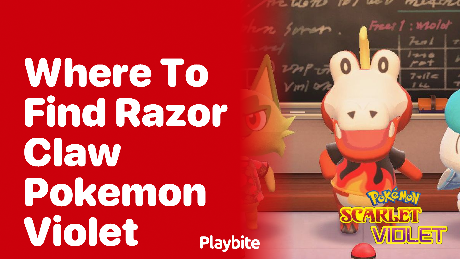 Where to Find Razor Claw in Pokemon Violet - Playbite
