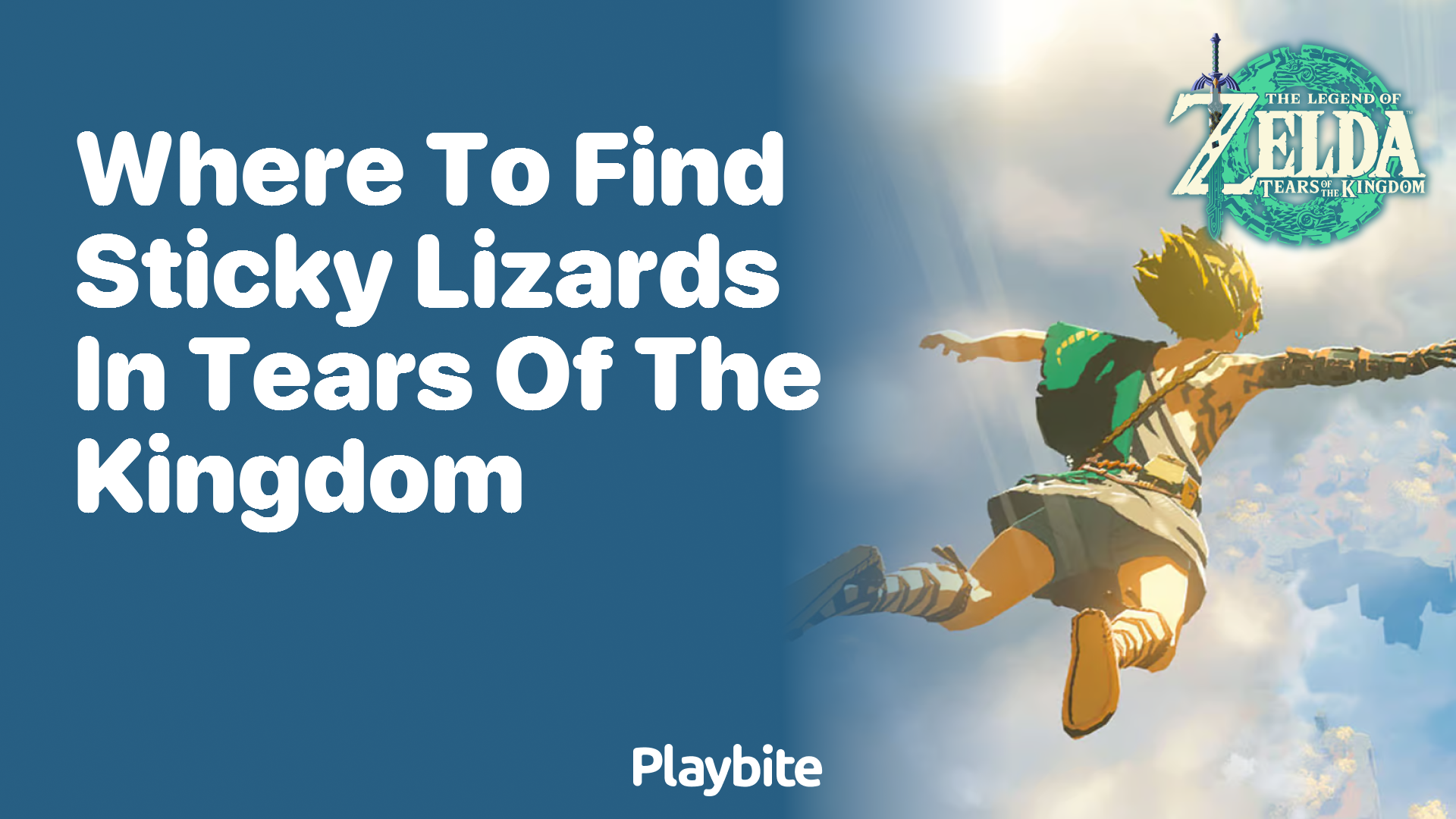 Where to Find Sticky Lizards in Tears of the Kingdom - Playbite
