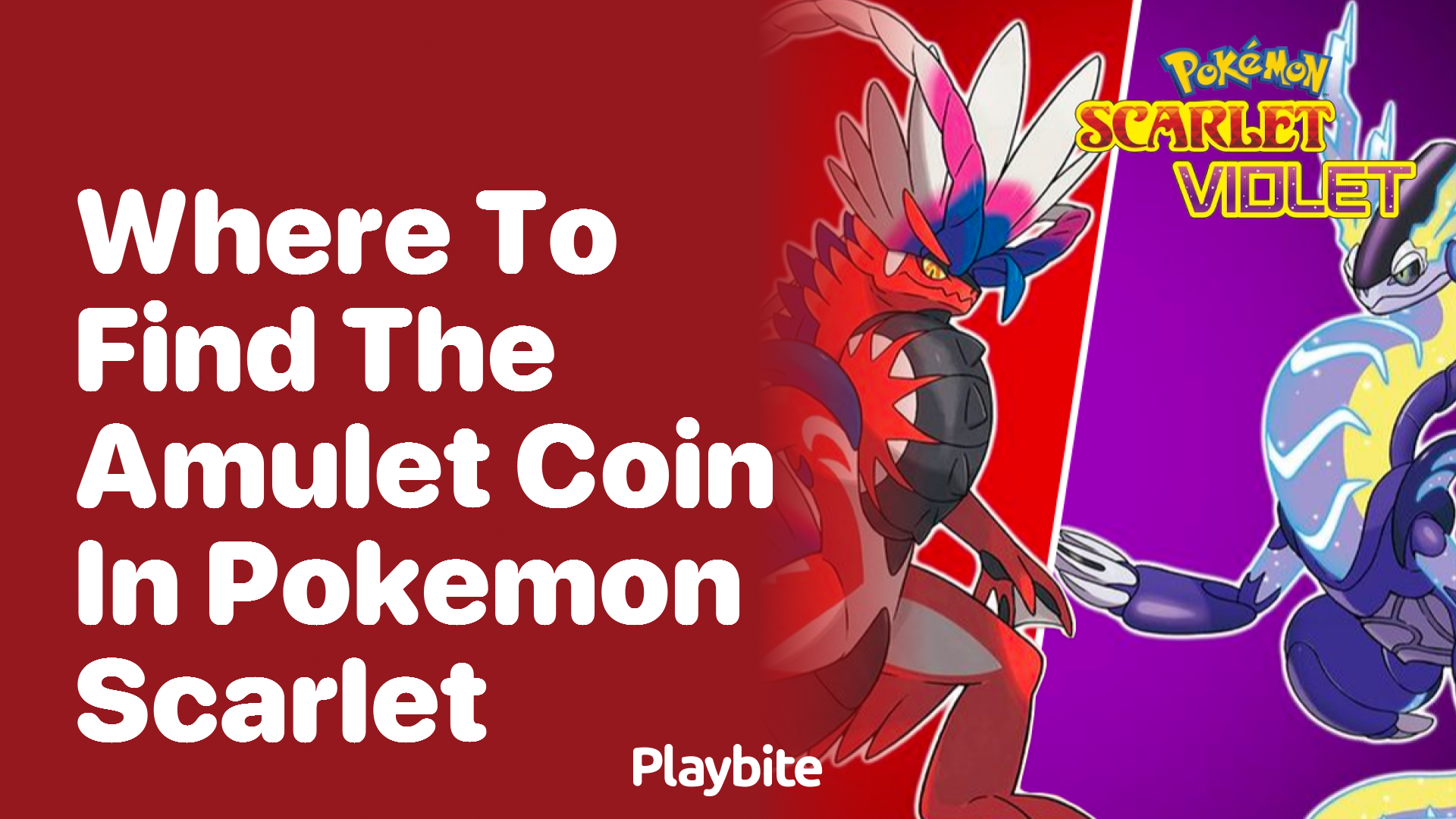 Where to Find the Amulet Coin in Pokemon Scarlet - Playbite