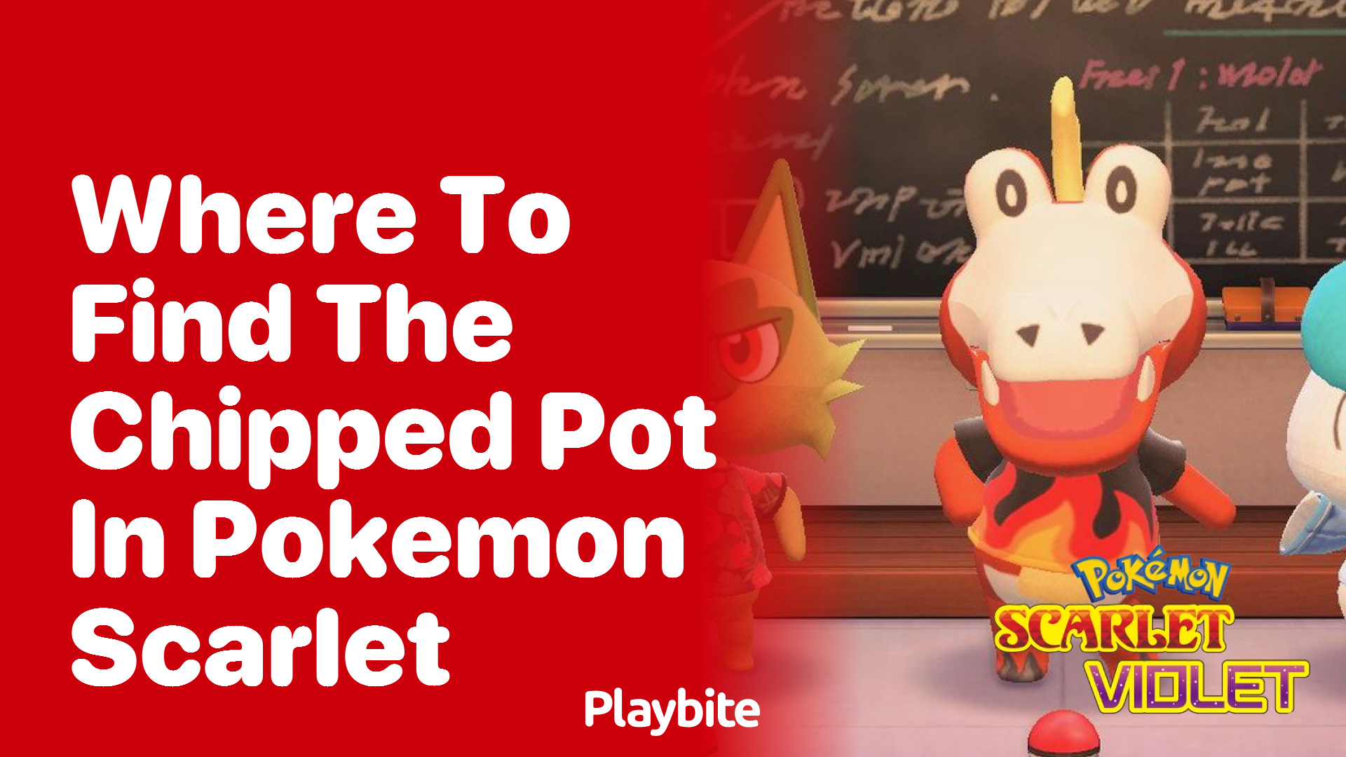 Where to Find the Chipped Pot in Pokemon Scarlet - Playbite
